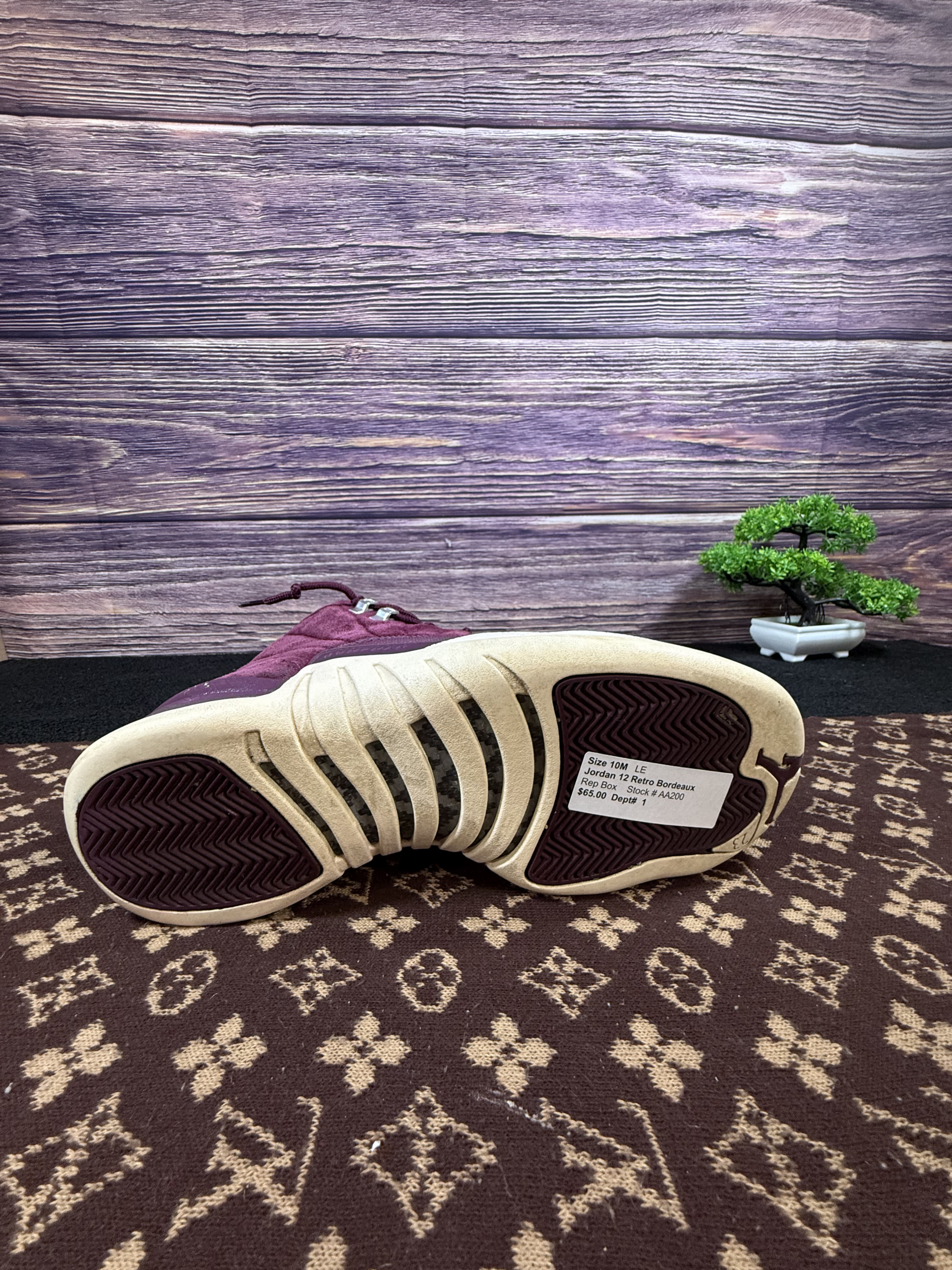 10M Jordan 12 Retro Bordeaux – Fine Line Shoes